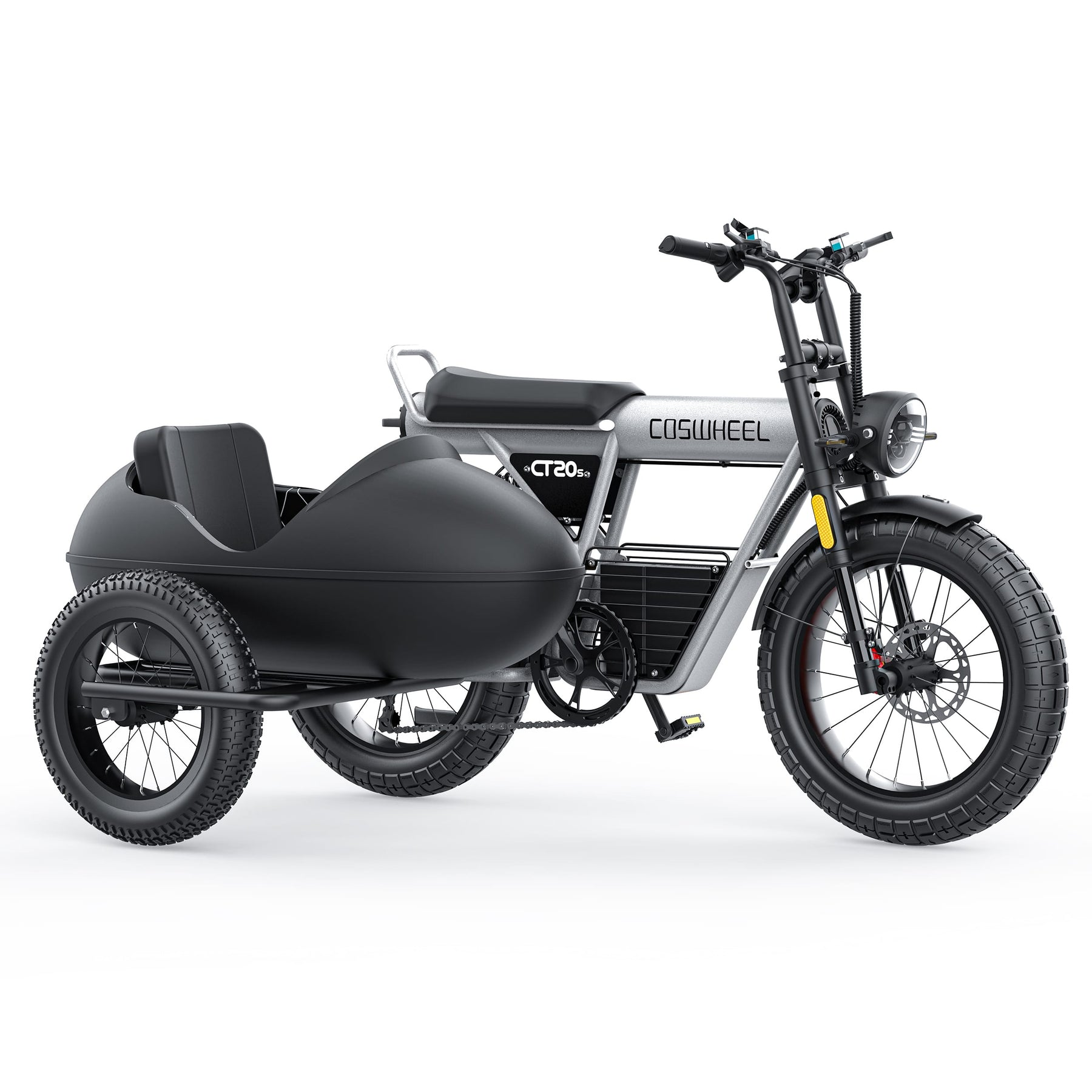 Sidecar For CT20/CT20S Ebike | Ebike With Sidecar | 3 Wheel Ebike