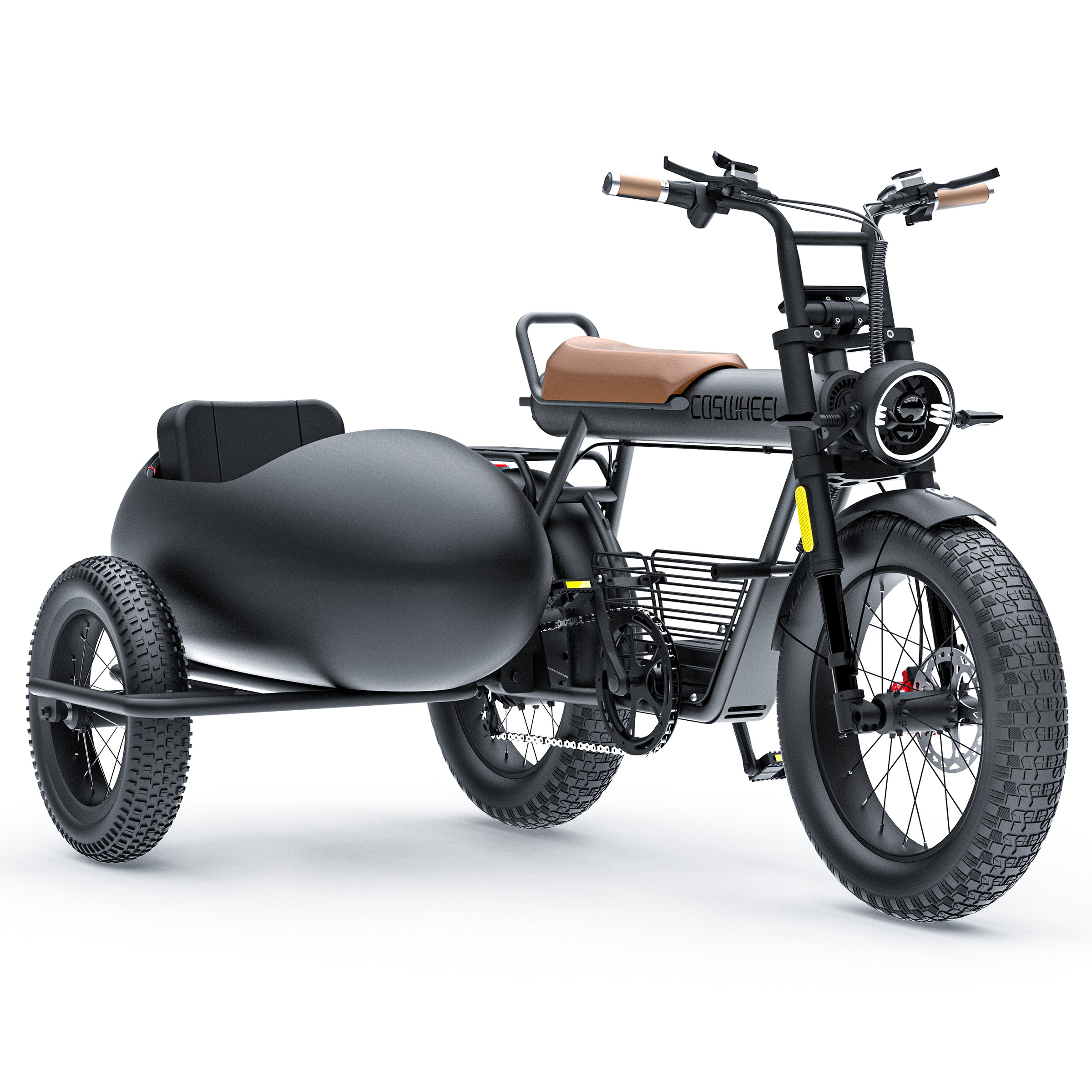 Sidecar For CT20/CT20S Ebike | Ebike With Sidecar | 3 Wheel Ebike