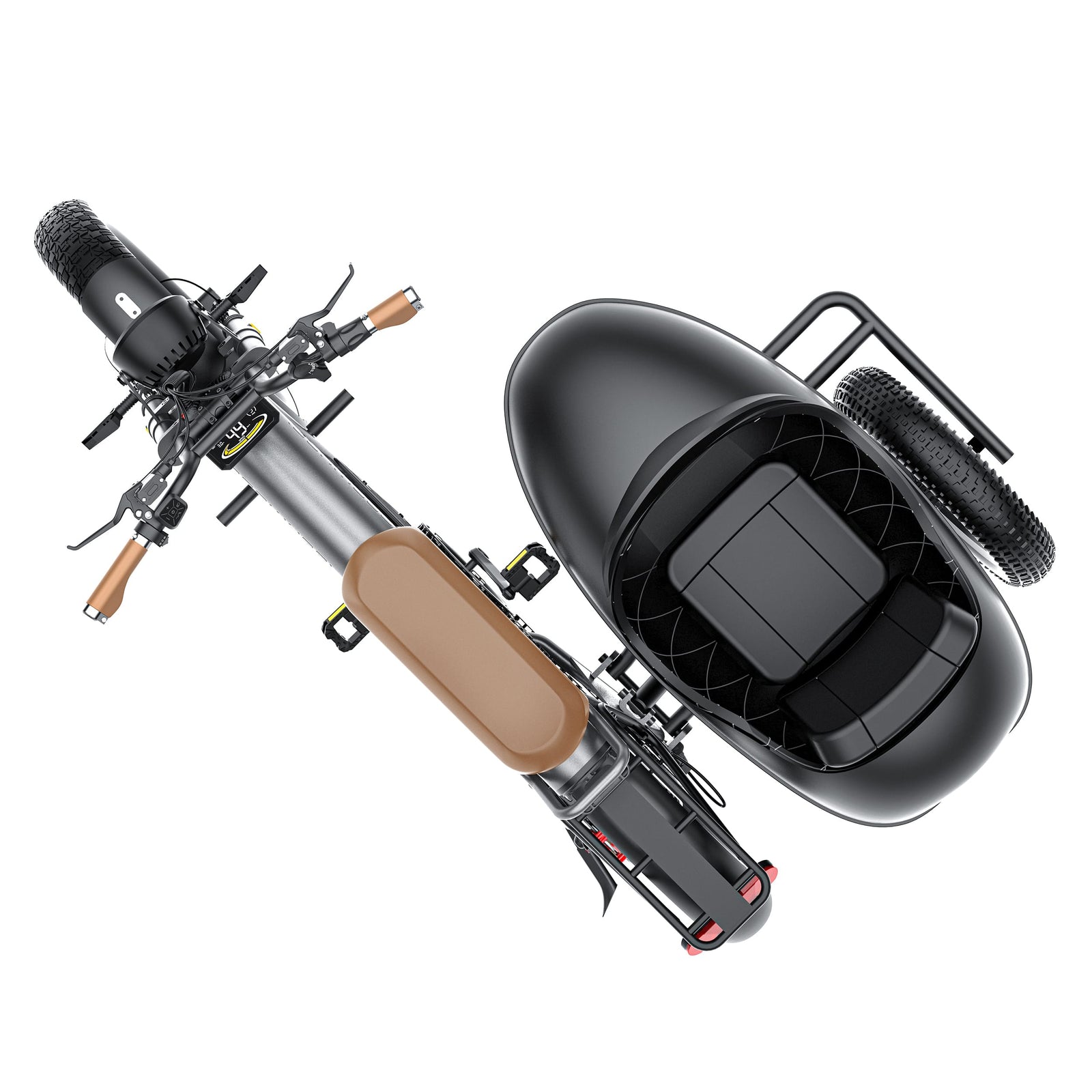 Sidecar For CT20/CT20S Ebike | Ebike With Sidecar | 3 Wheel Ebike