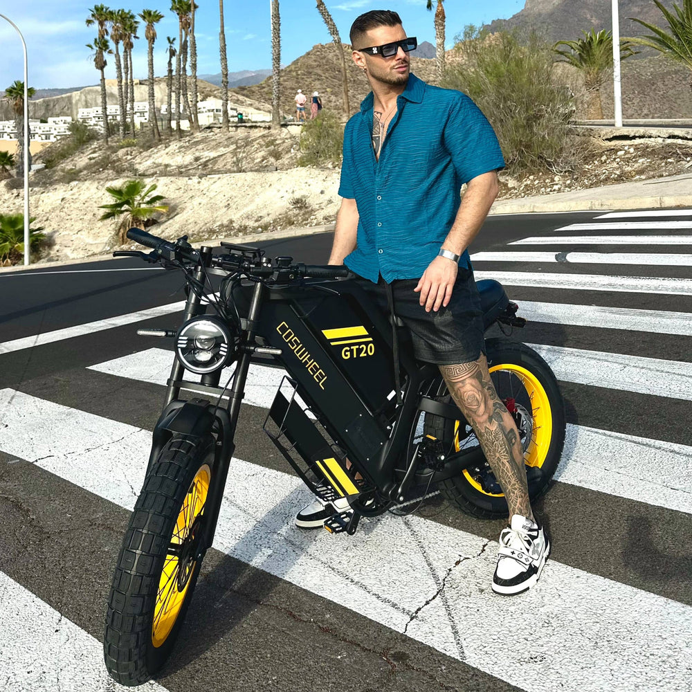 COSWHEEL GT20 EBIKE | Ebike Motorcycle | Fat Tire Ebike