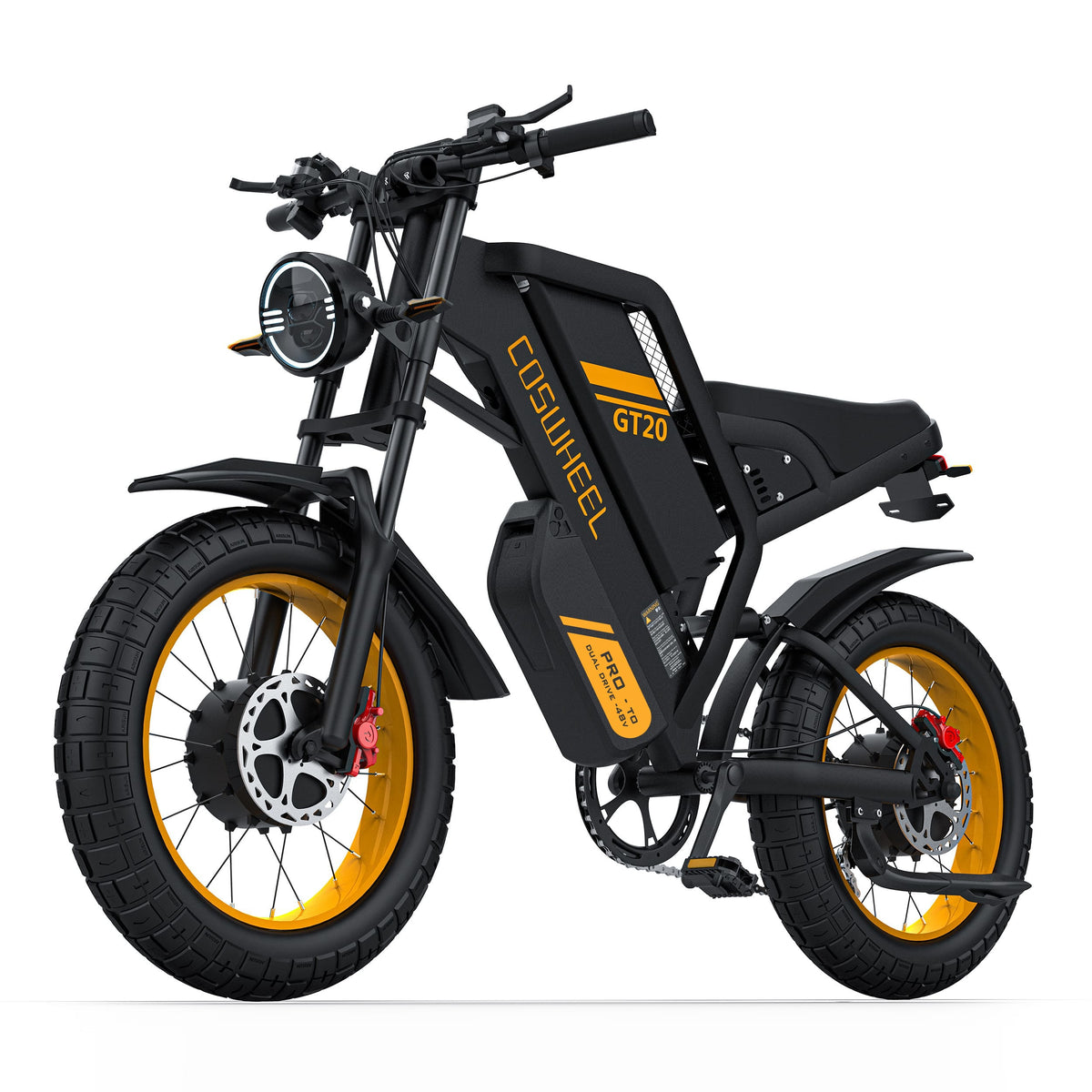 COSWHEEL GT20 PRO EBIKE | 48V 1500W+1500W Dual Motors Ebike Motorcycle