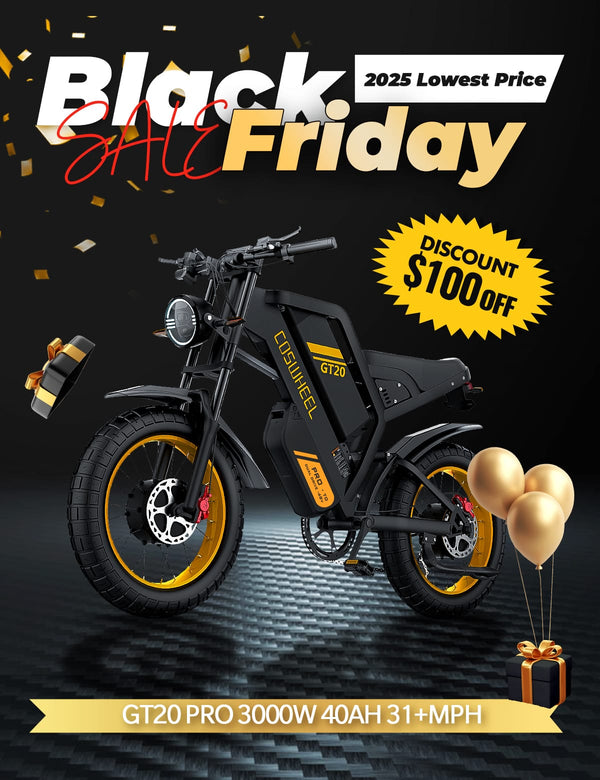 Black Friday Electric Bike Deals 2025 | COSWHEEL E-Bikes Up to $500 Off ...